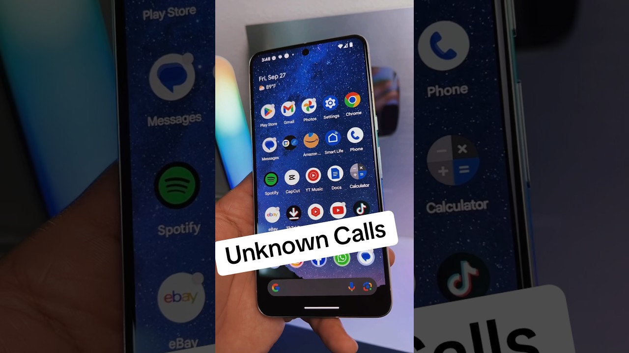 How to Block spam calls or unknown numbers.   #phonetips #samsung #androids #calls