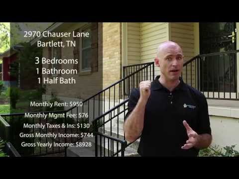 Jeremy Veldman, 2970 Chaucer Lane, Bartlett. Memphis Turnkey Properties