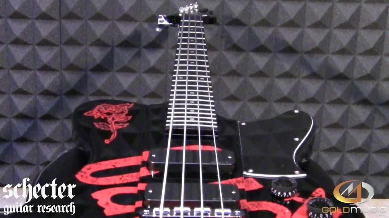 SCHECTER SIMON GALLUP SIGNATURE ULTRA BASS DEMO BY LUCA NEGRO