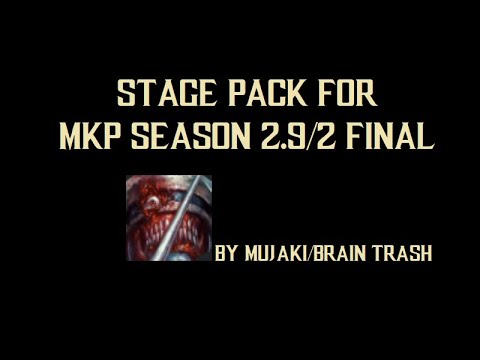 [MORTAL HALLOWEEN 2020] NEW STAGE PACK for Mortal Kombat Project by Mujaki/Brain Trash RELEASE!