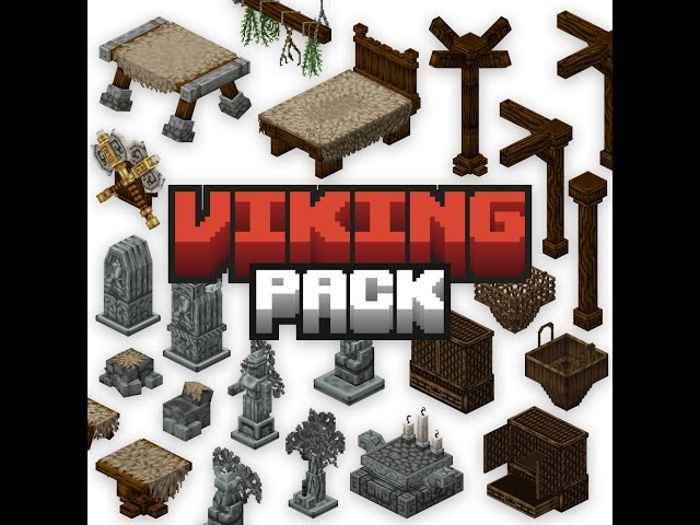 Viking Furniture Volume 2 Minecraft Texture Pack