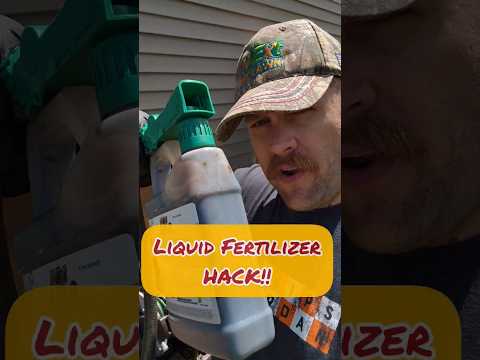 Liquid Fertilizer Hack #tips #lawncare #diy #tipsandtricks #greenlawn #liquidfertilizer