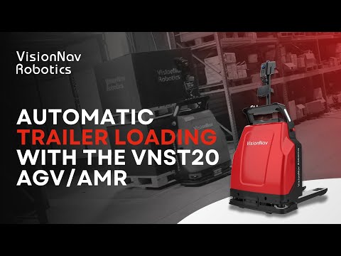 AGV Trailer Truck Loading with the VNST20 PRO