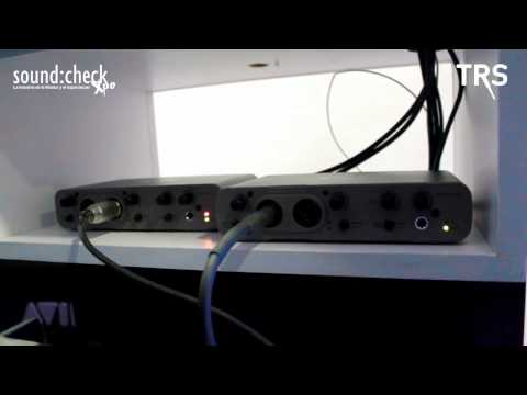 Interfaces FAST TRACK de AVID en sound:check Xpo 2013