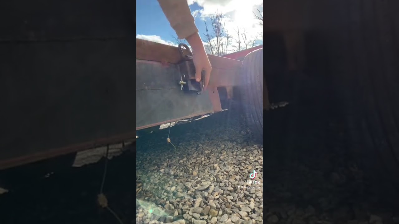 Pin on D rings. Trailer or flatbed #burksgarage  #smallbusiness  #carhauler #trailerrepair #drings