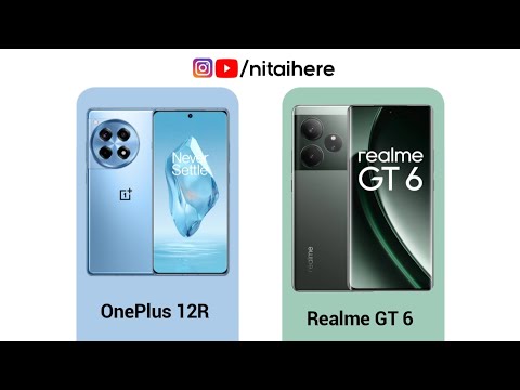 OnePlus 12R VS Realme GT 6 Full Comparison #youtubeshorts #youtube #ytshorts #Comparison #realme