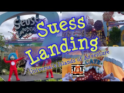 Let’s go for a stroll through Suess Landing | Islands of Adventure | Universal Orlando Resort