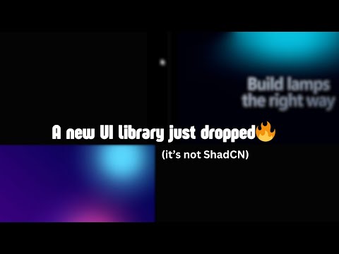 This UI library is amazing