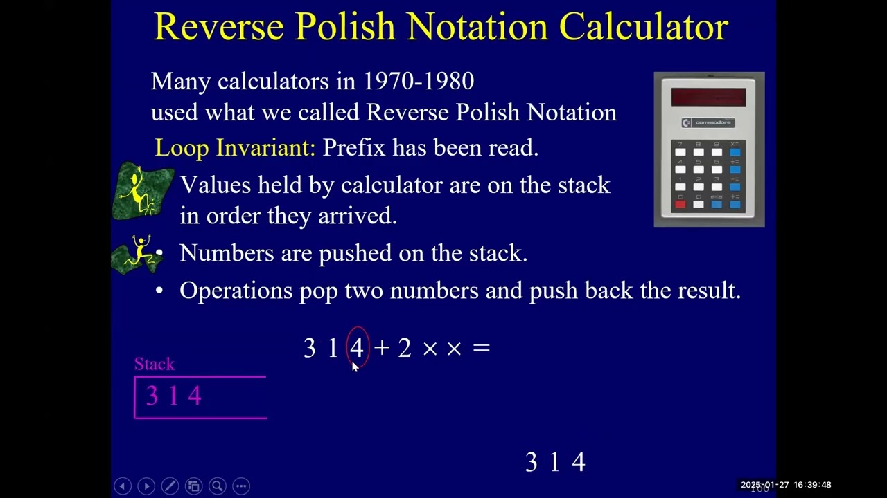 2101   Unit 03 Reverse Polish Notation Stack