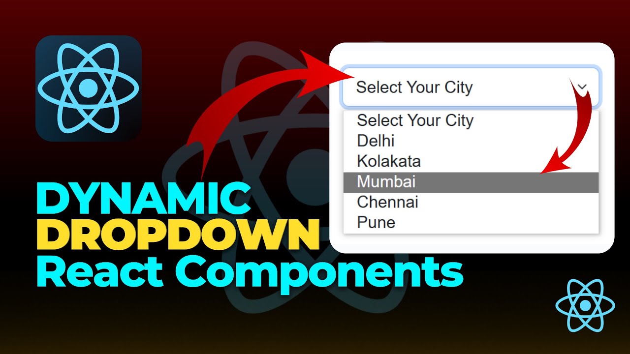 Dynamic Dropdown in React | React App