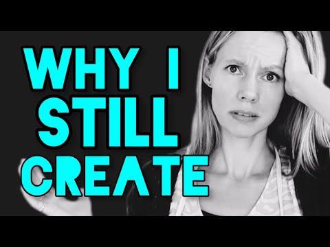 Why I Still Create – Even When it's a BIG Struggle. #art #painting