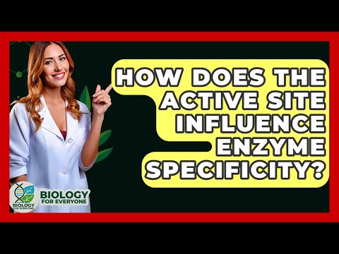 How Does The Active Site Influence Enzyme Specificity? - Biology For Everyone