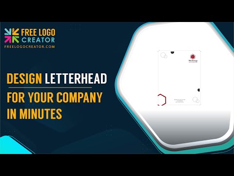 How to Design Letterhead for your company in minutes