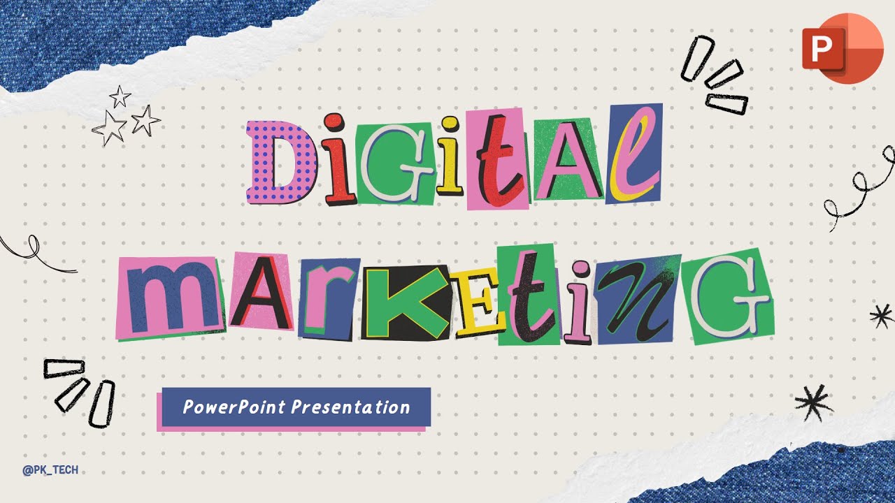 Digital Marketing 🎯 Powerpoint Presentation | Presentation on Digital Marketing | #digitalmarketing