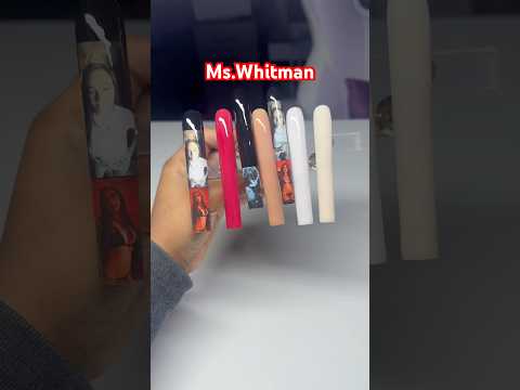 Ms.Whitman nails💅🏼👩🦳🥴, these were so fun to create! Please tag the queen @bhadbhabie ❤️🫶🏽