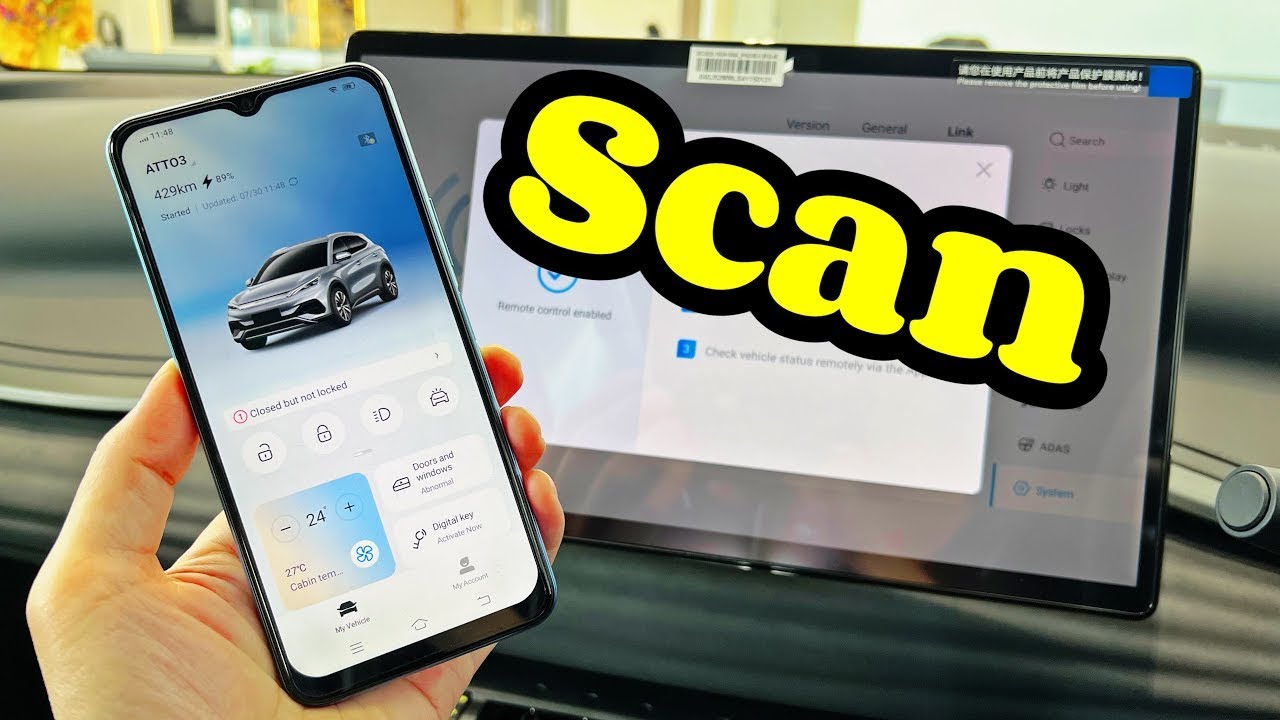 BYD App : Register Vehicle