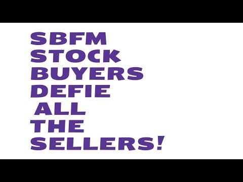 SBFM Stock Rebounds From A 52-Week Low With A Blast. Sunshine Biopharma Inc