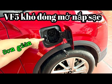 Xe điện VF5 khó đóng mở nắp sạc và cách khắc phục đơn giản tại nhà !