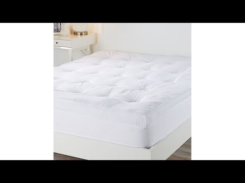 Concierge Collection Circular Quilted 3" Fiberbed