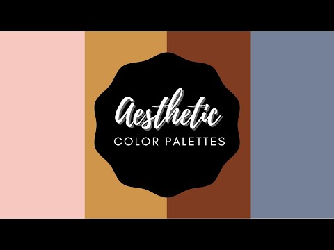 AESTHETIC COLOR PALETTES WITH IT'S NAME AND HEX COLOR CODE | Part - 3 | mochibubble