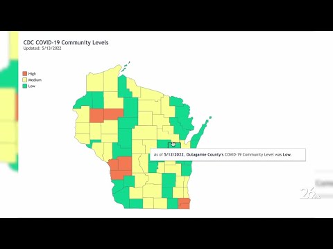 Masks recommended for some in Northeast Wisconsin counties with upgraded Covid community level