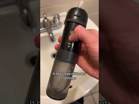 Portable Water Flosser for On-the-Go Oral Care! #fok