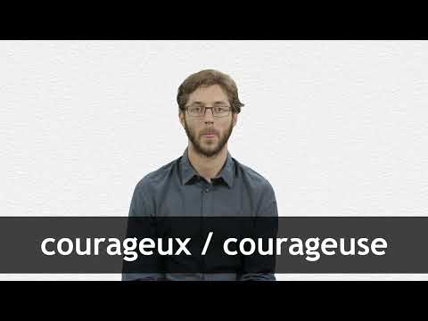 English Translation of “COURAGEUX” | Collins French-English Dictionary