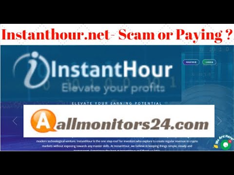 Instanthour.net, Reviews Scam Or Paying ?