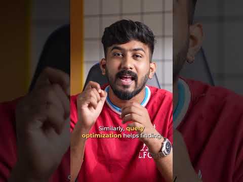 What is Query Optimization in DBMS? | Database Management System | Indexing in DBMS | SQL | #shorts