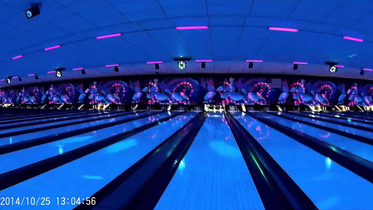 Action Camera Cosmic Bowling