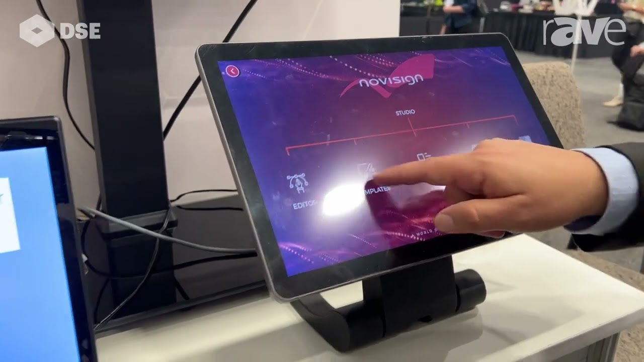 DSE 2023: Novisign Showcases Its CMS Software for Creating and Broadcasting Digital Signage