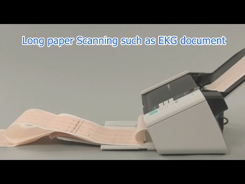 Panasonic Document Scanner KV-S1037: "Long Paper"