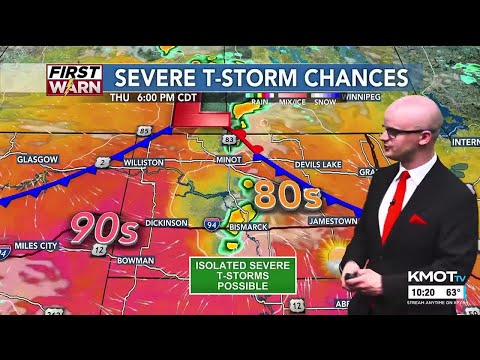 KMOT First News at Ten Weather 6/18/2025