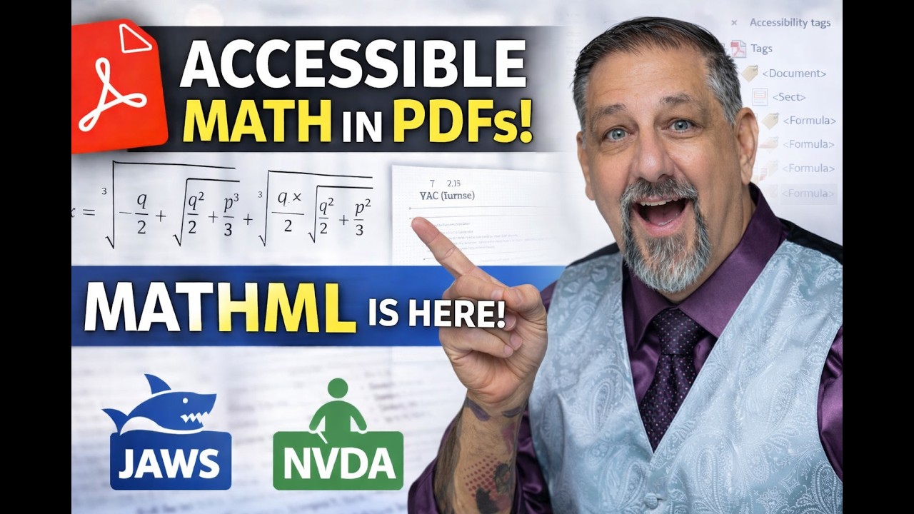Math in a PDF is now possible!