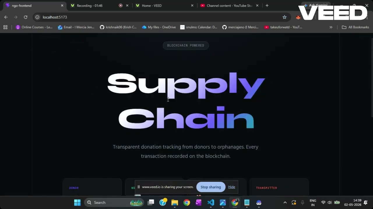 IBM Bob Hackathon Project-TrustChain NGO