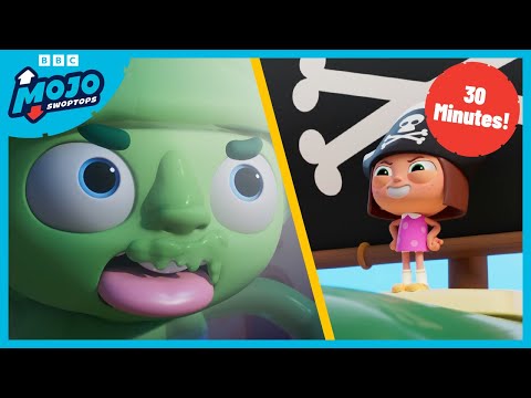 Funniest Mojo Mishaps! | Fun Truck Cartoon for Kids | Mojo Swoptops