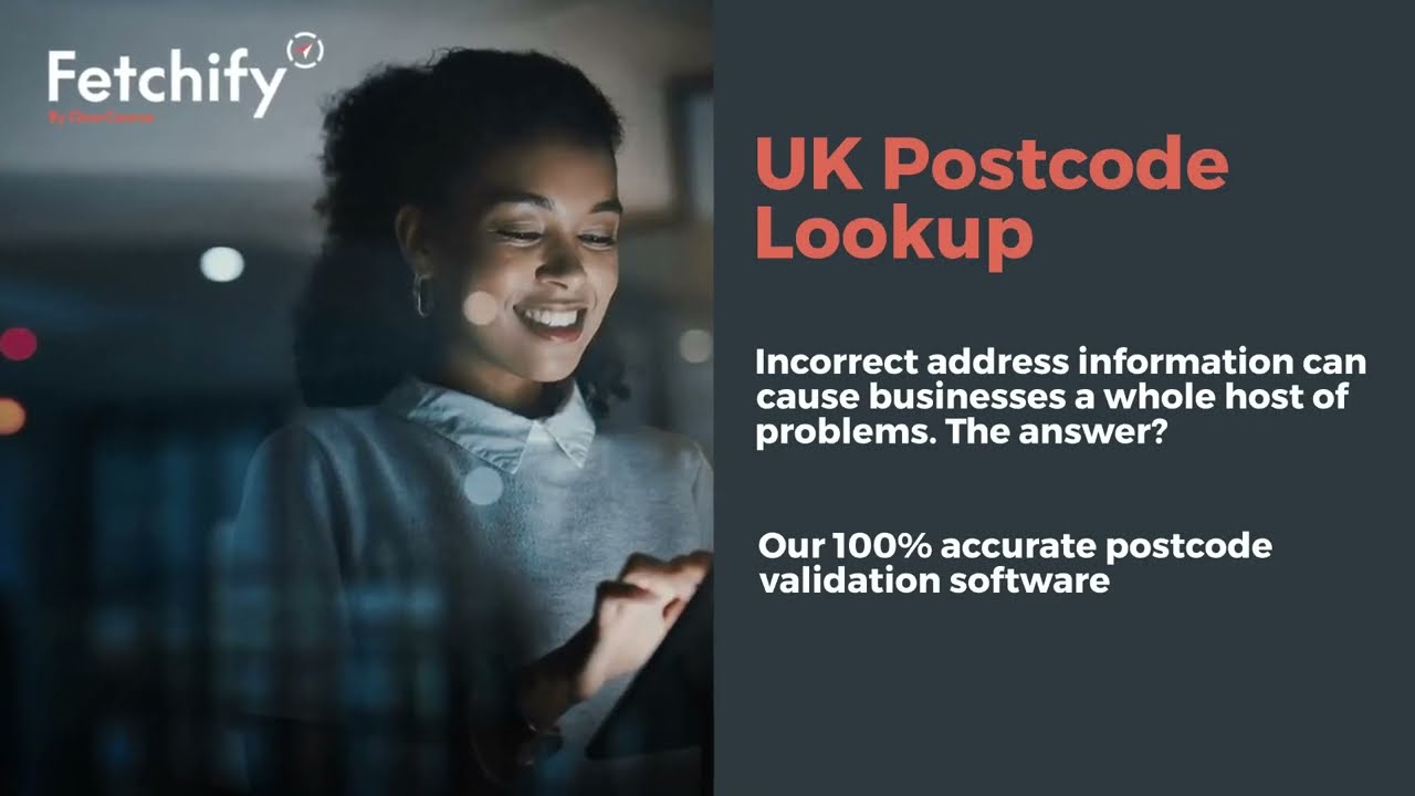 Fetchify UK Postcode Lookup