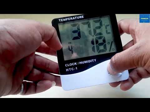 FreshDcart Measurement Room Temperature Device Meter Humidity Monitor ...