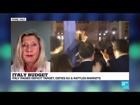 Italian stock market plunges as government publishes budget