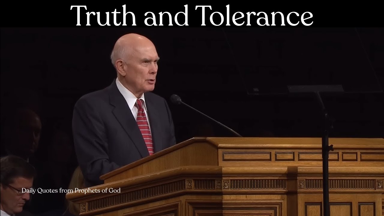 Daily Quotes from Prophets of God, 25 January 2026, Truth and Tolerance