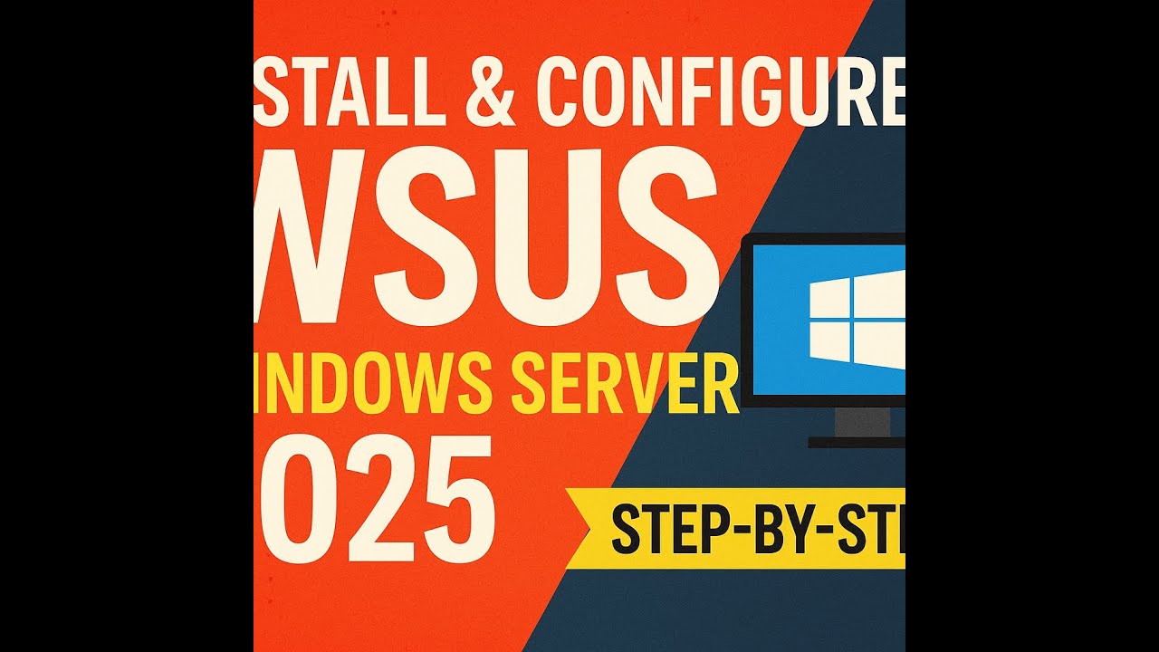 🚀 “Install & Configure WSUS on Windows Server 2025 | Step-by-Step Guide” #WindowsServer2025 #WSUS