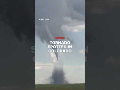 Tornado spotted in Colorado