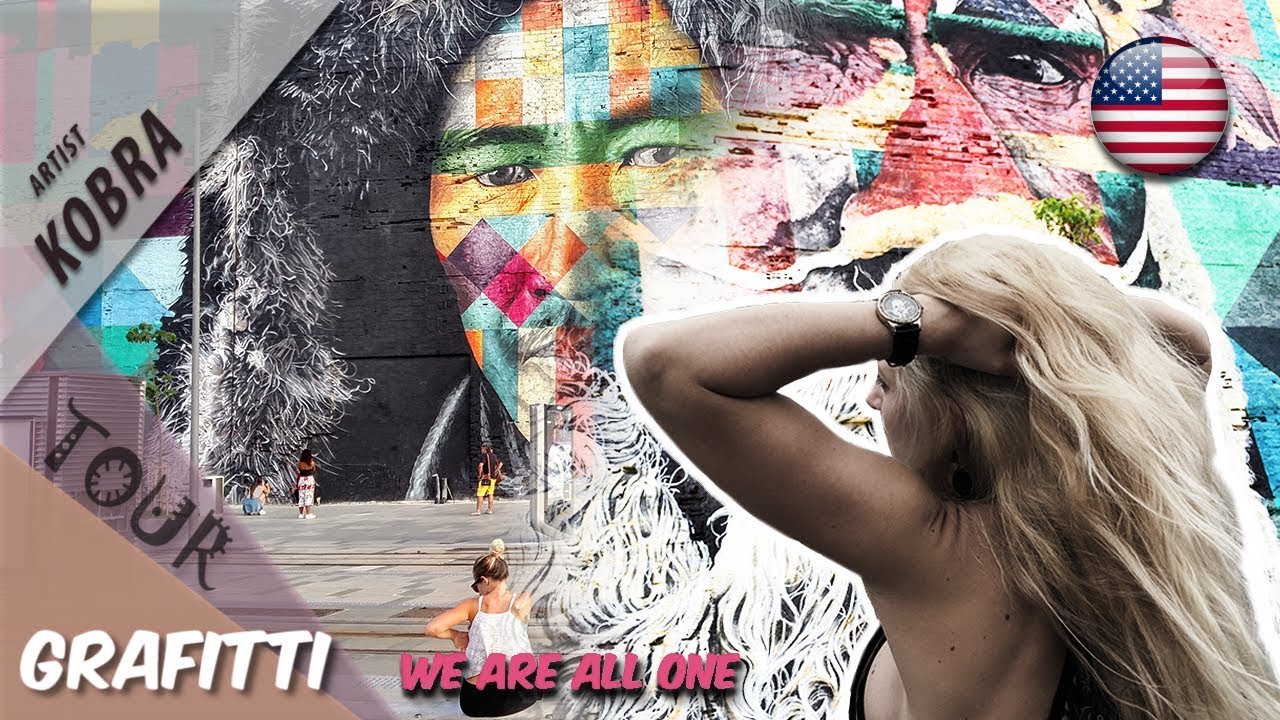 ✈️ Tour in Rio - Grafitti Guinness World Record - KOBRA