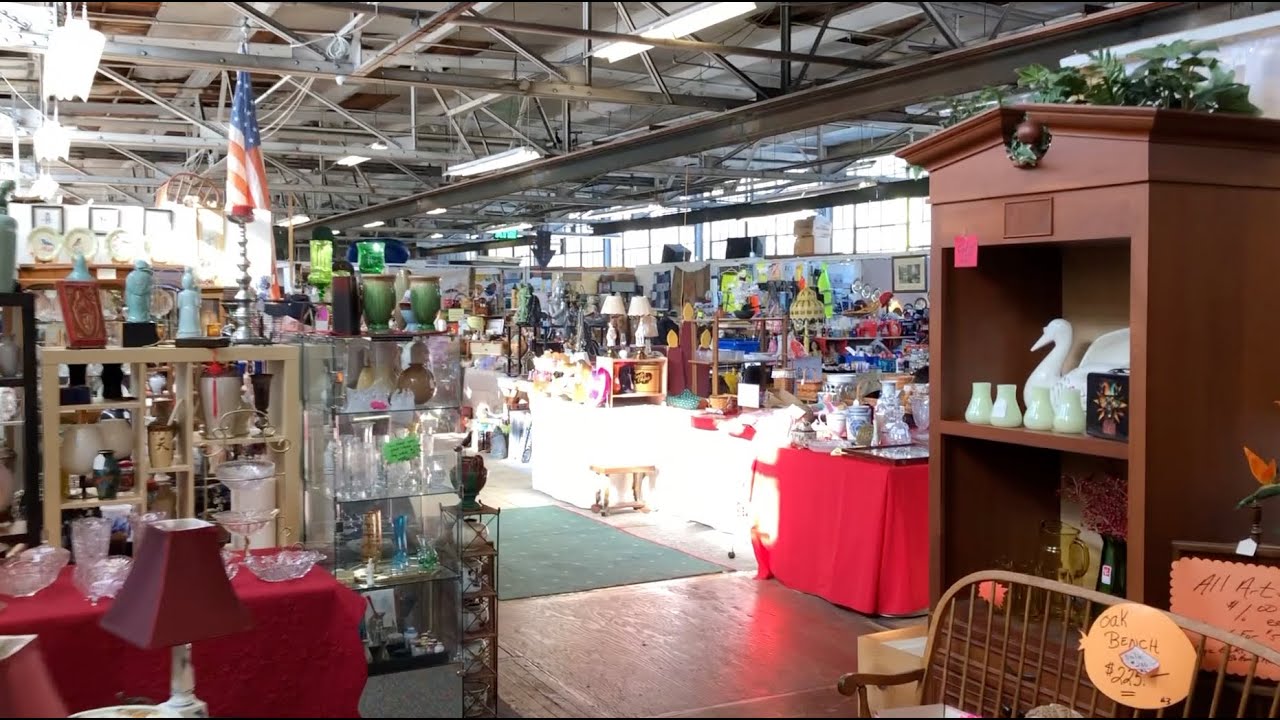Fensty's Flea Market - Fun second-hand thrift store in Bally, Pennsylvania.