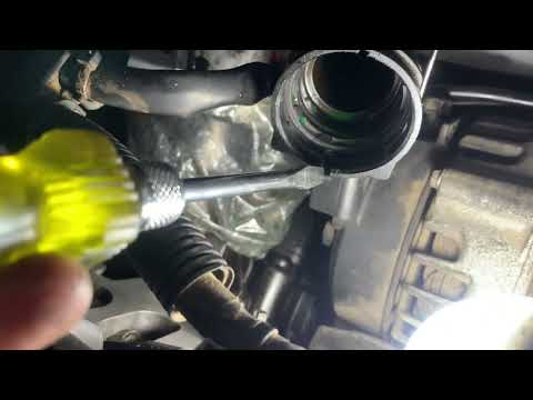 How to Disconnect Coolant Hose of BMW