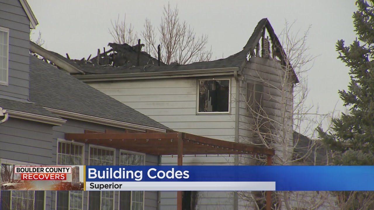 Superior Allows Marshall Fire Victims To Build At 2018 Codes
