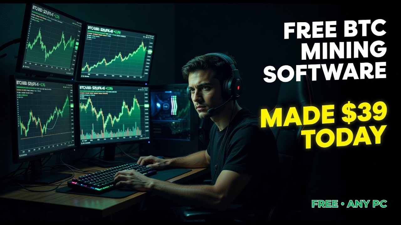 Tested a Free BTC Miner — Made $39 in 30 Minutes Without a GPU!