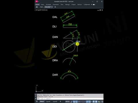 Tổng hợp lệnh tắt ghi kích thước nhanh trong AutoCAD