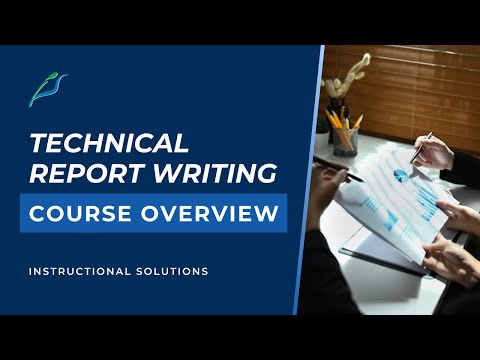 Technical Report Writing Course Overview