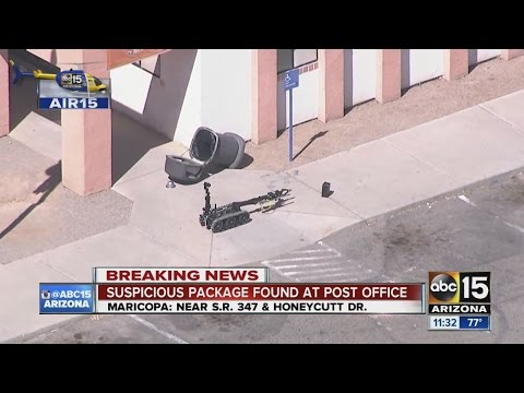 Suspicious package found at Maricopa post office